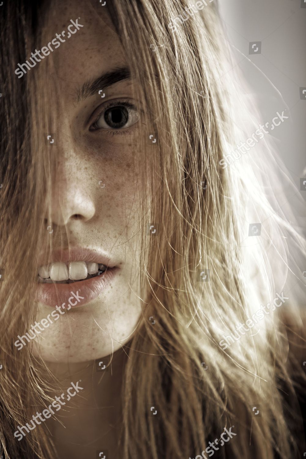 Model Released 17year Old Girl Wild Editorial Stock Photo - Stock Image ...