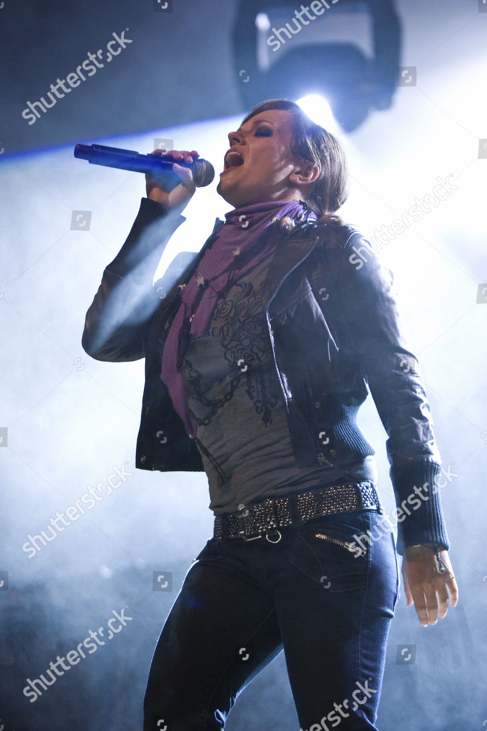 Marta Singer Frontwoman German Poprock Band Editorial Stock Photo ...