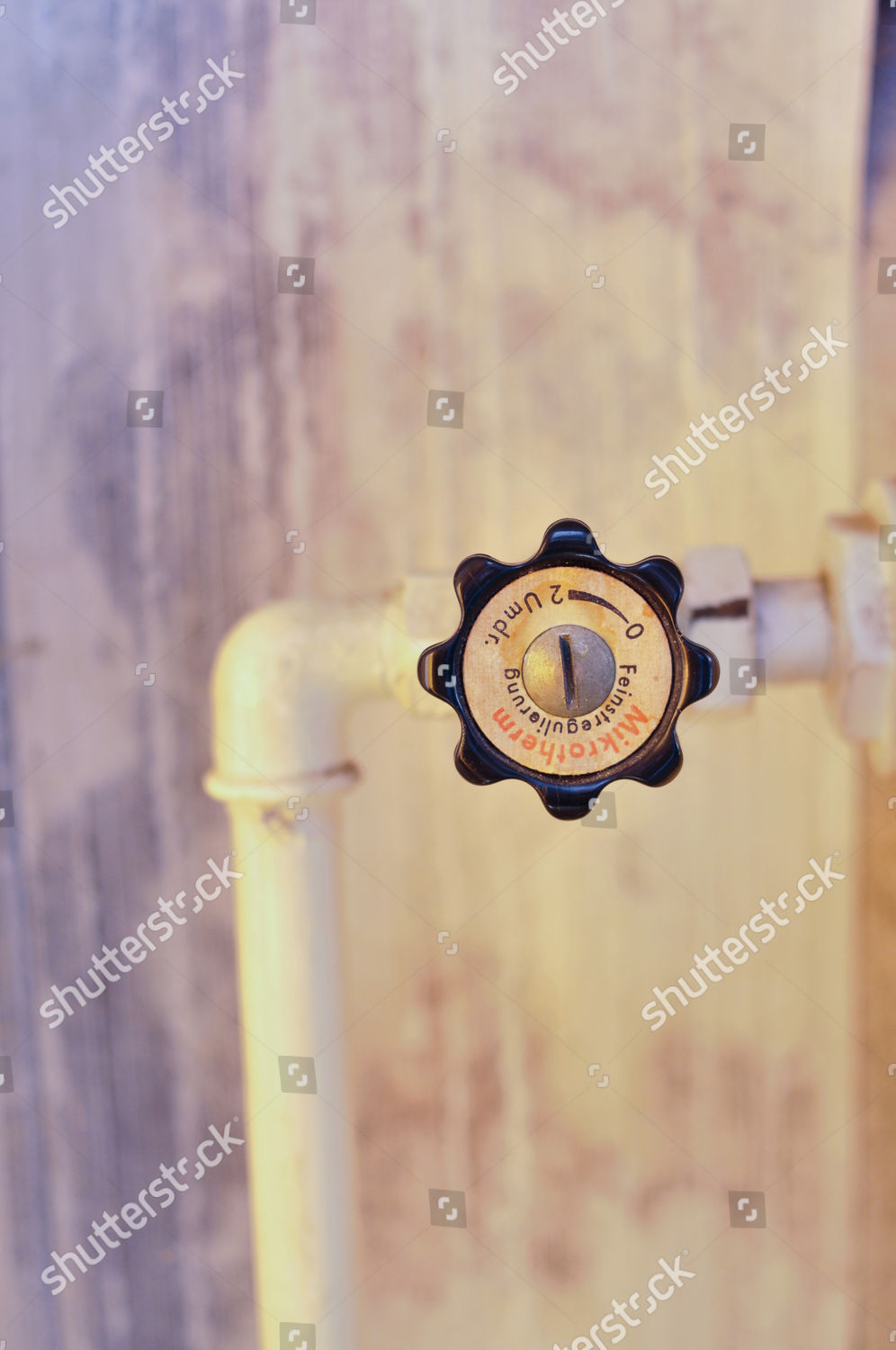 Mould On Wall On Wallpaper Behind Editorial Stock Photo - Stock Image ...