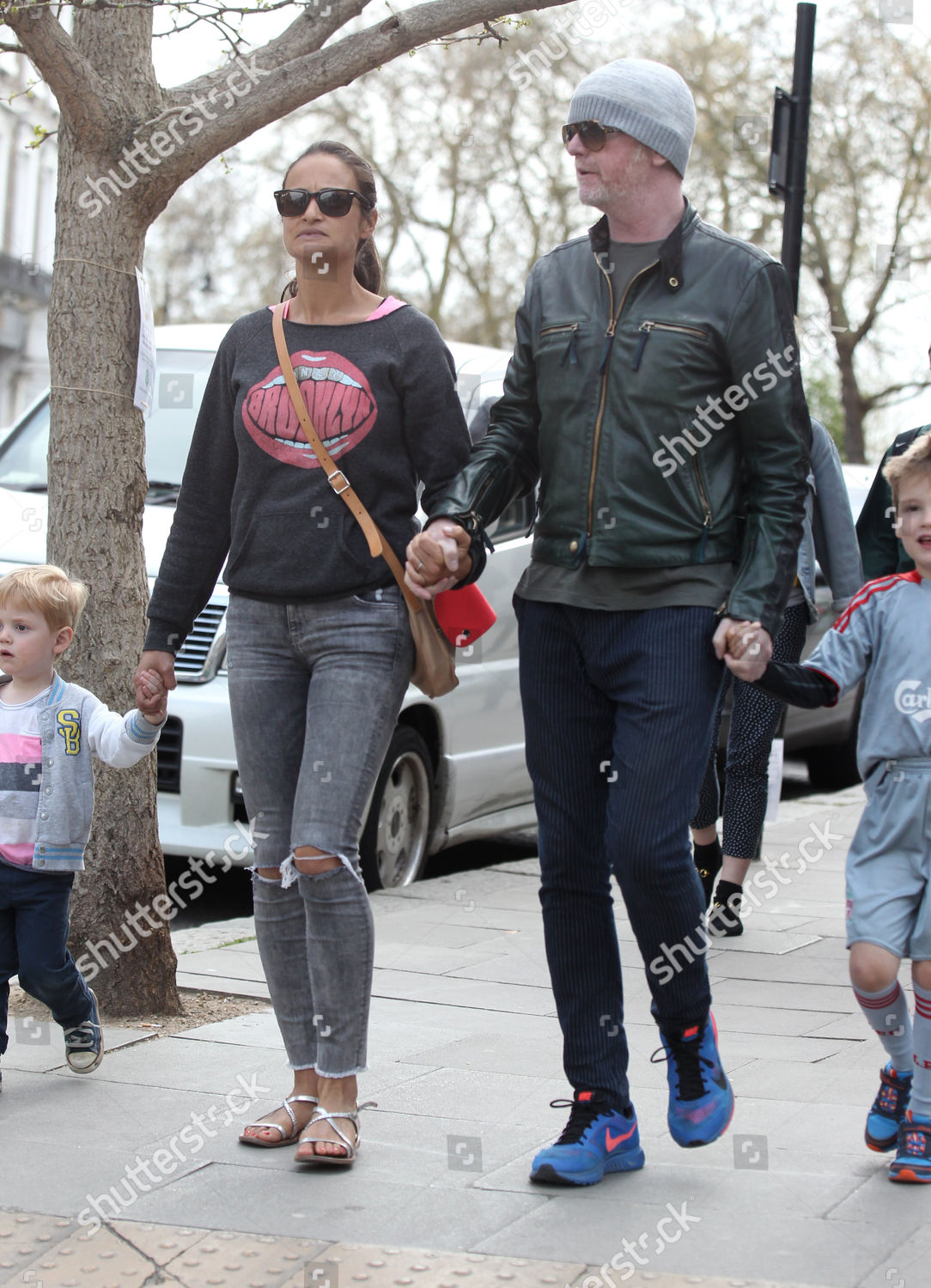 Chris Evans Natasha Evans Eli Alfred Editorial Stock Photo - Stock ...