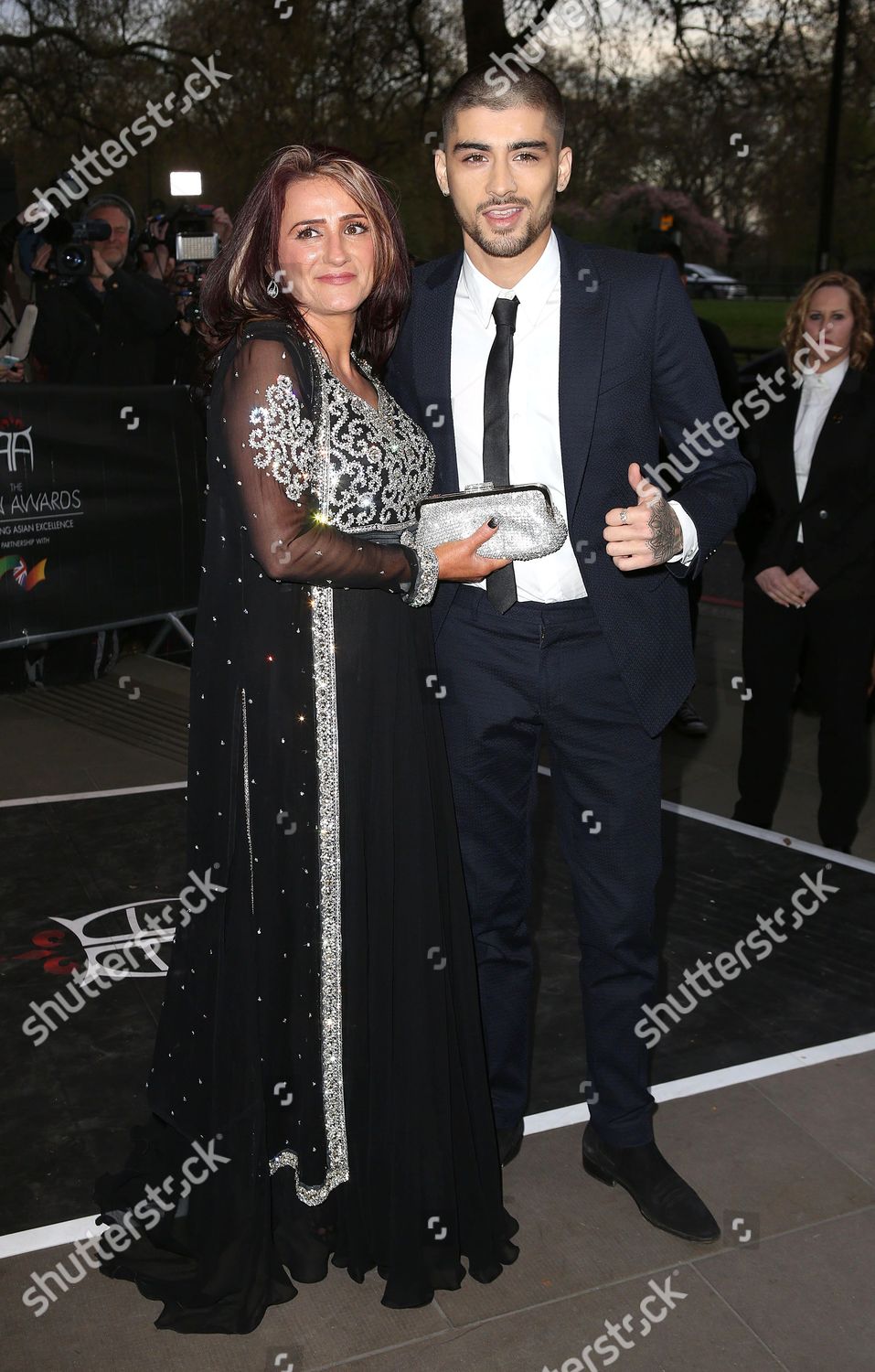 Zayn Malik Mother Tricia Malik Editorial Stock Photo - Stock Image ...