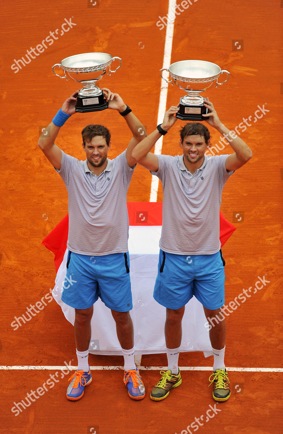 Mike Bryan Bob Bryan Usa Celebrate Editorial Stock Photo - Stock Image ...
