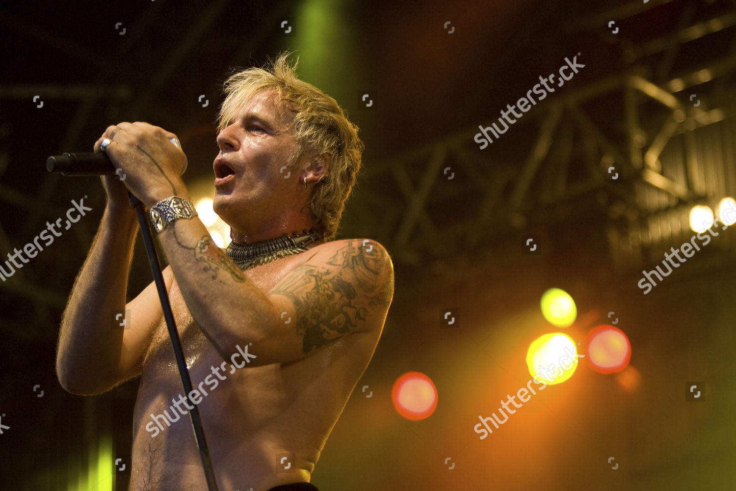 Michael Robert Rhein Singer Frontman German Editorial Stock Photo ...