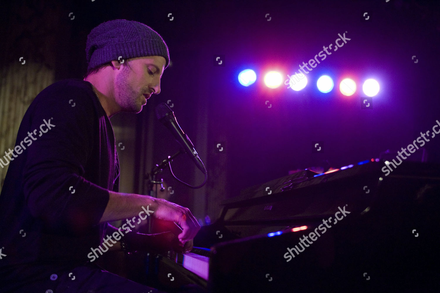Canadian Pop Musician Daniel Powter Performing Editorial Stock Photo ...