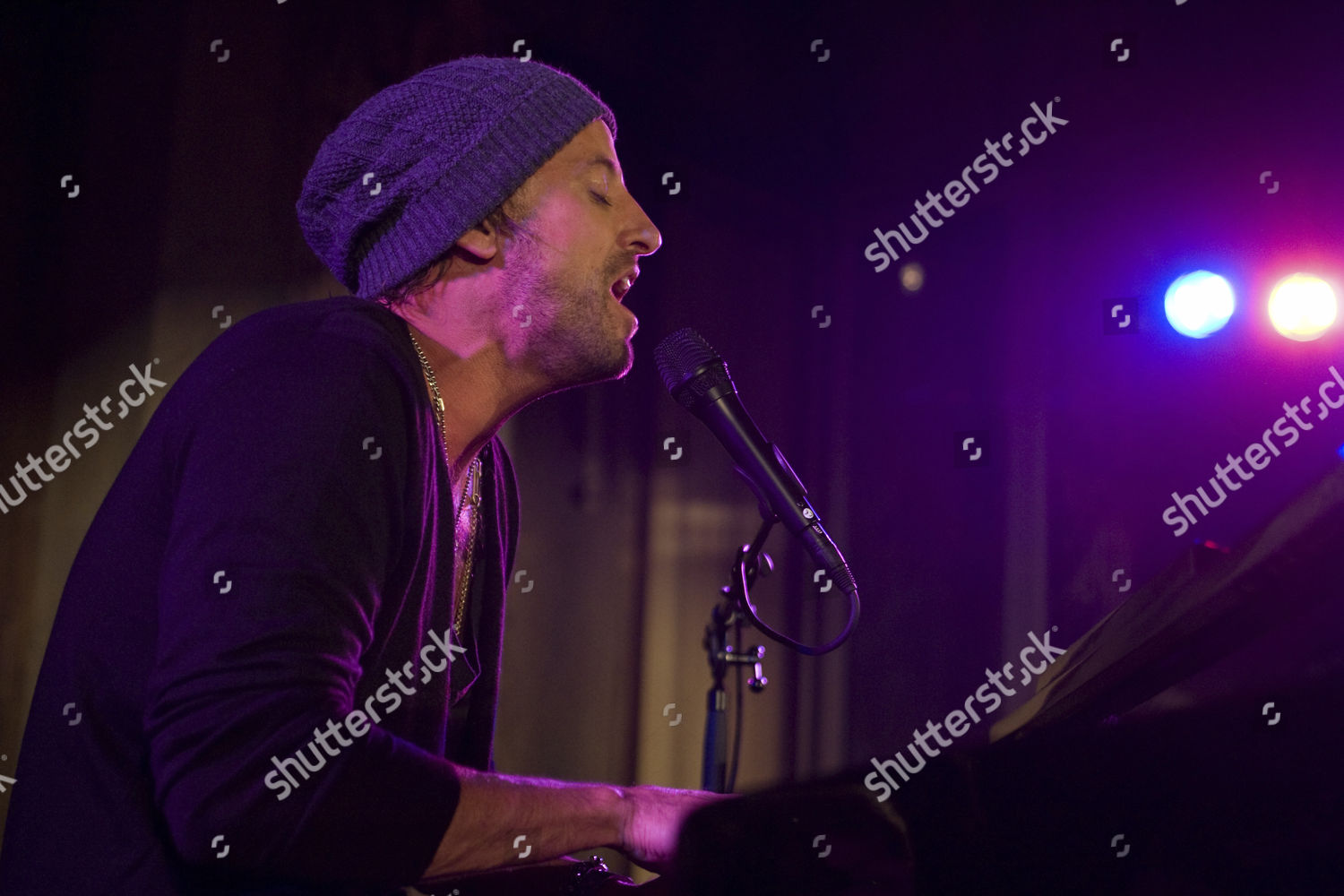 Canadian Pop Musician Daniel Powter Performing Editorial Stock Photo ...