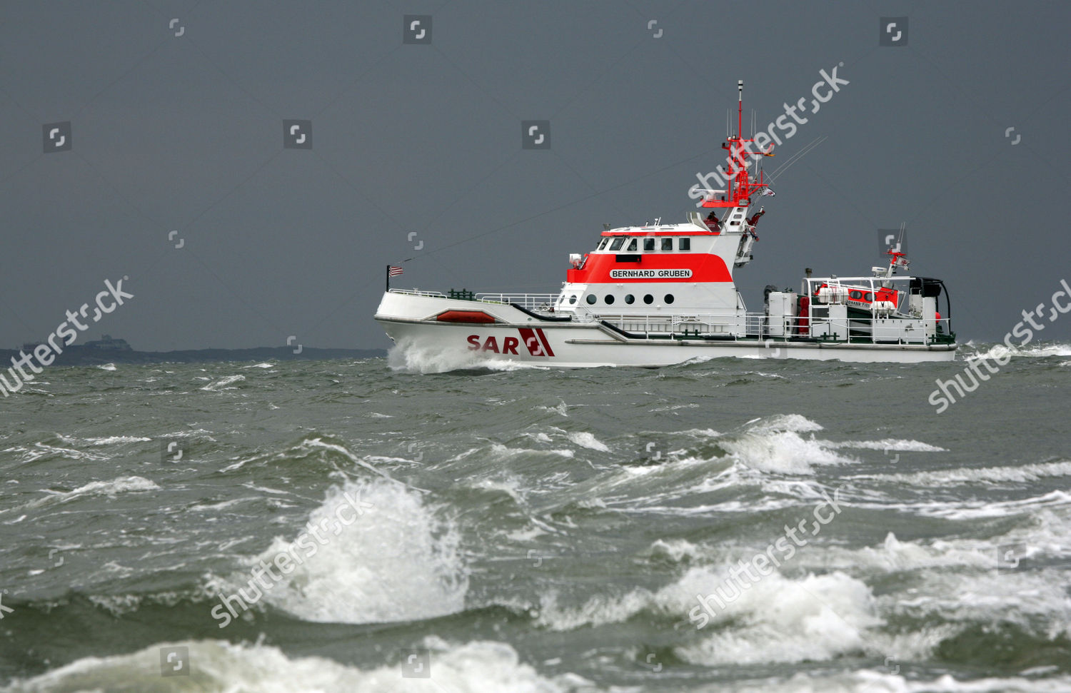 Maritime Emergency Rescue Cruiser North Sea Editorial Stock Photo ...