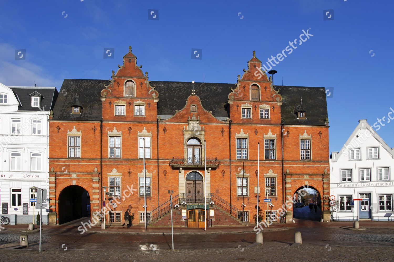 Town Hall Restaurant Ratskeller Market Place Editorial Stock Photo ...