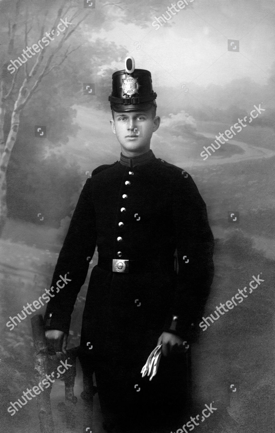 Miner Wearing Traditional Costume Historical Image Editorial Stock ...