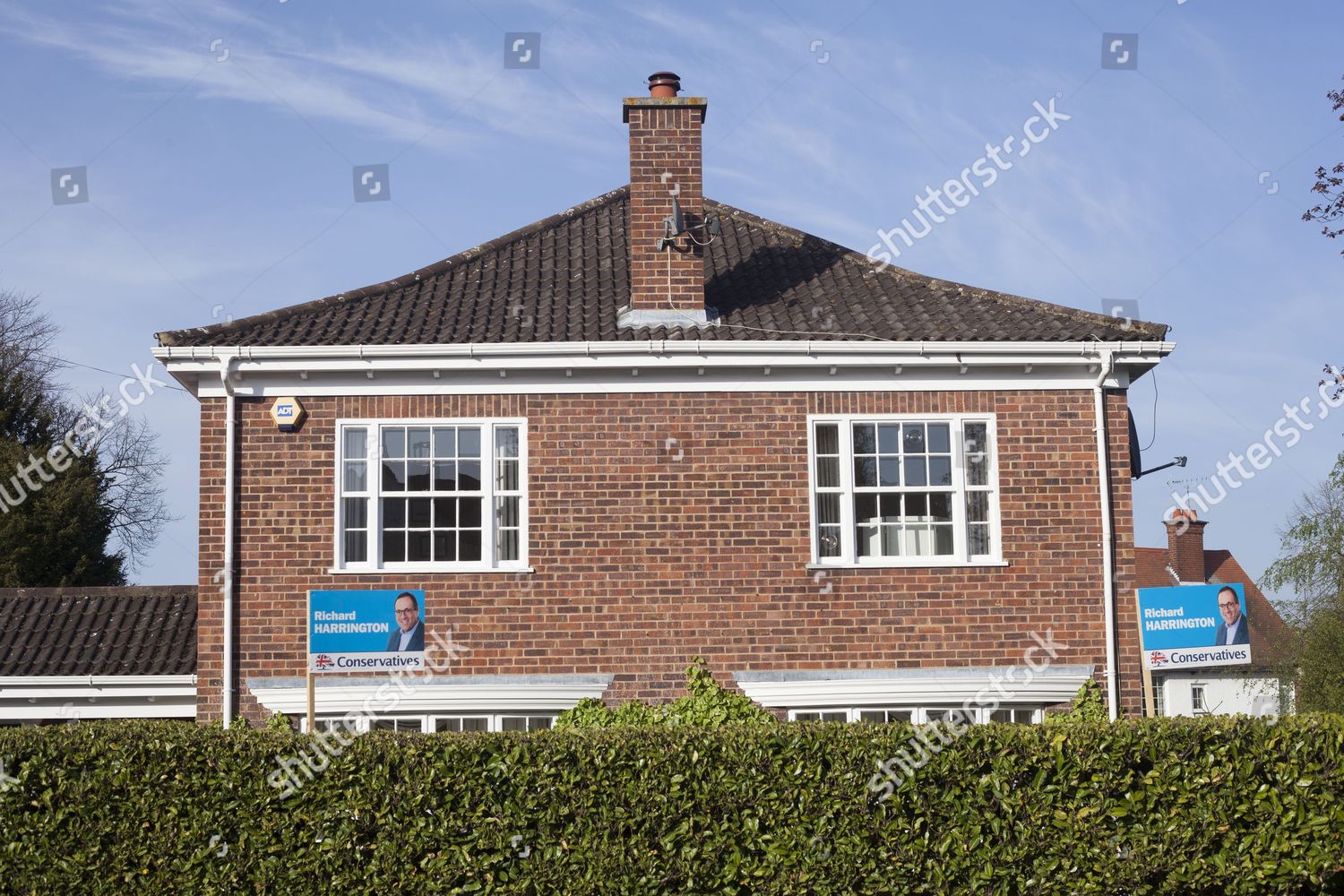 Political Campaign Posters On Display Marginal Editorial Stock Photo ...