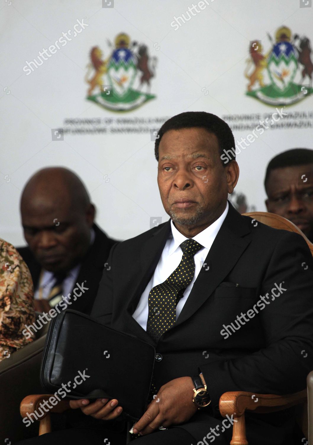 Zulu King Goodwill Zwelithini Kabhekuzulu Addresses Editorial Stock ...