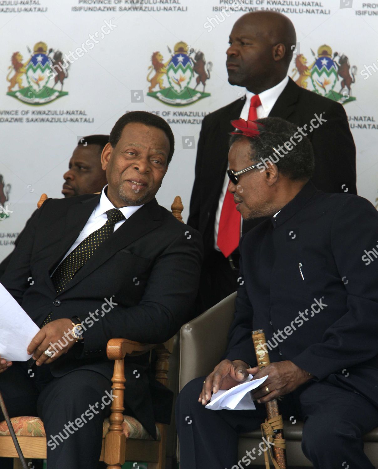 Zulu King Goodwill Zwelithini Kabhekuzulu Prince Editorial Stock Photo ...