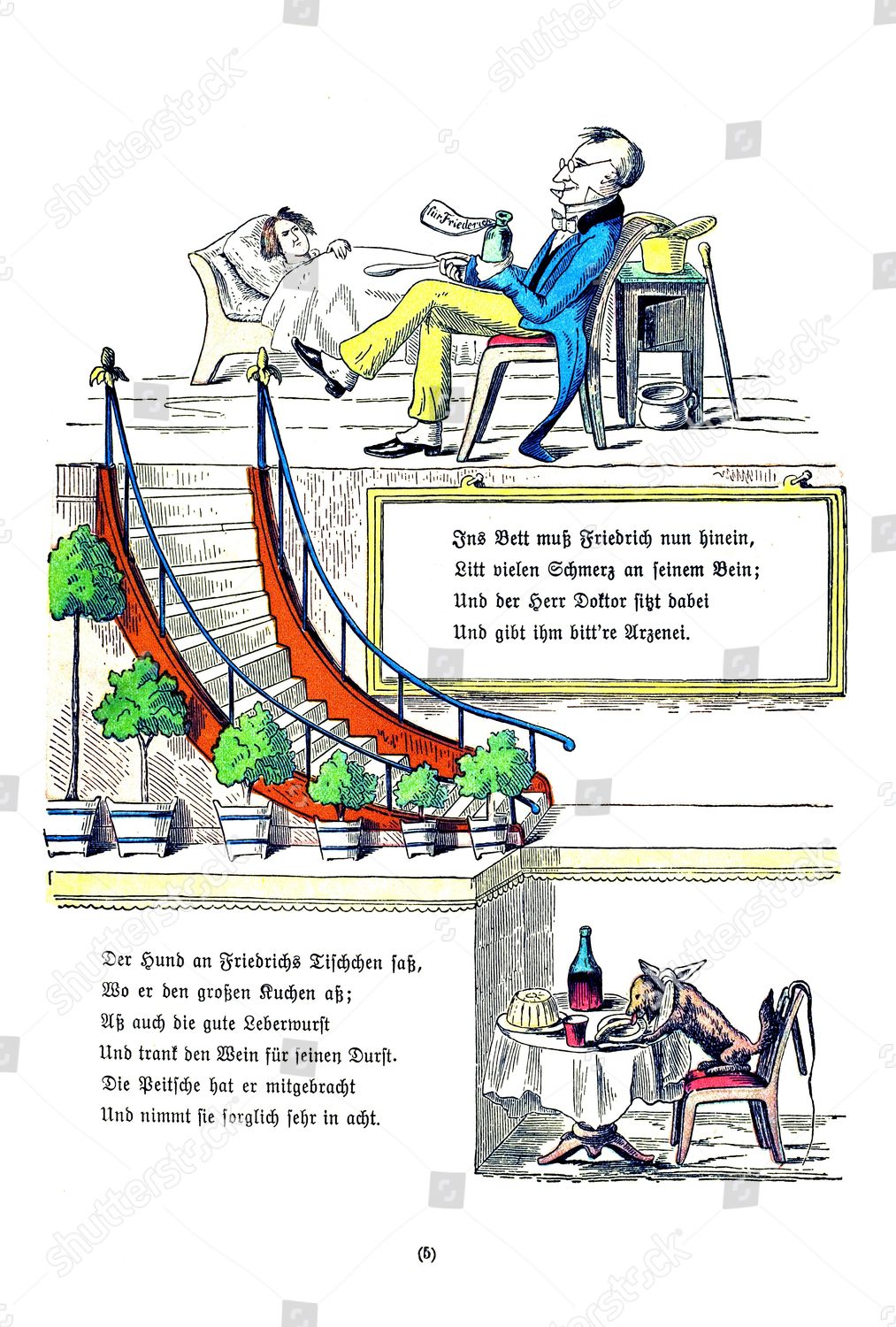 Book Illustration Die Geschichte Vom Boesen Editorial Stock Photo ...