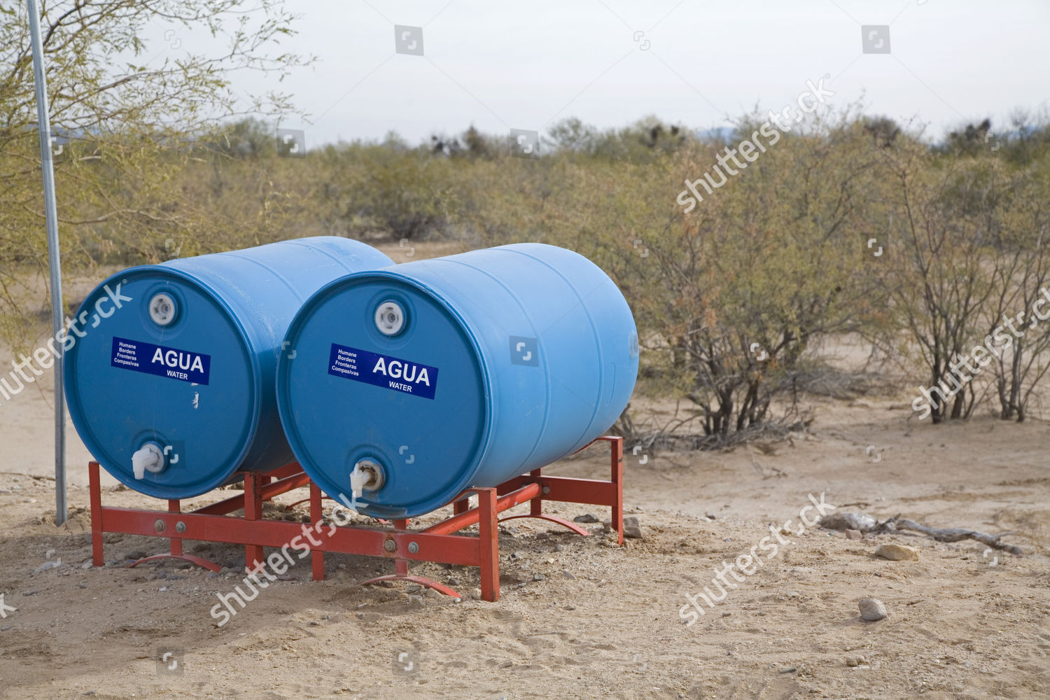 Humane Borders Faithbased Group Maintains Network Editorial Stock Photo ...
