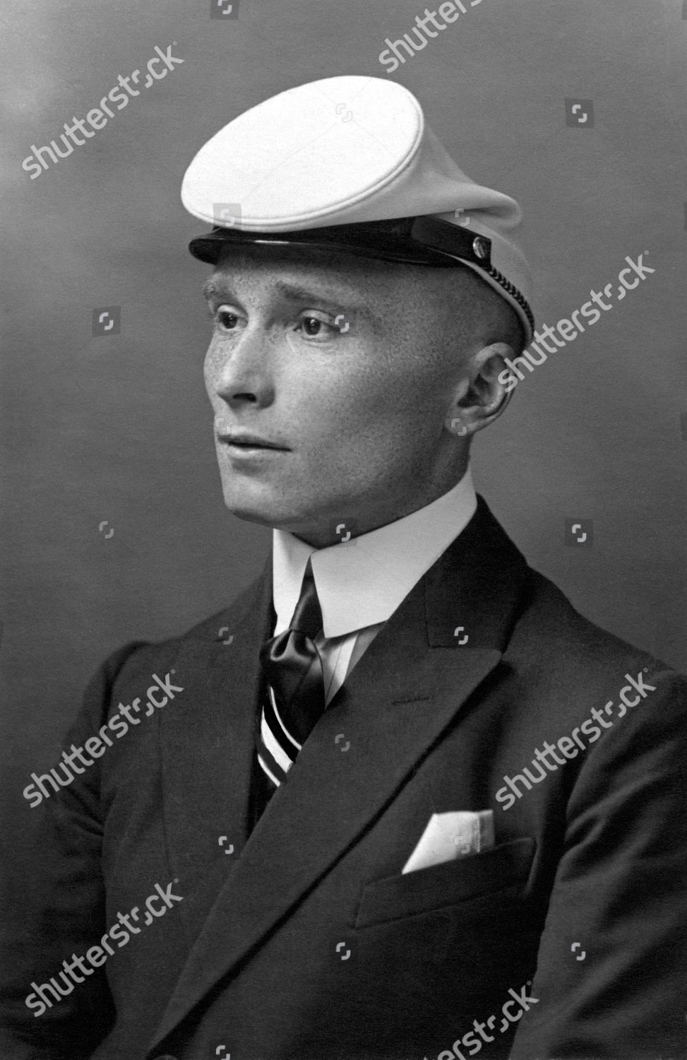 Historic Photograph Student Fraternity Member Portrait Editorial Stock ...