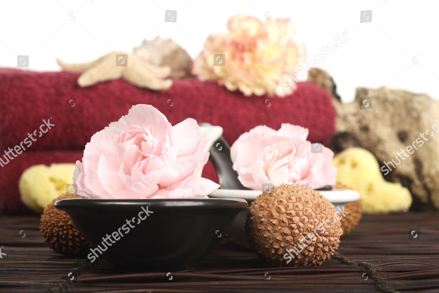Carnations Lychees Bathing Paraphernalia Editorial Stock Photo - Stock ...