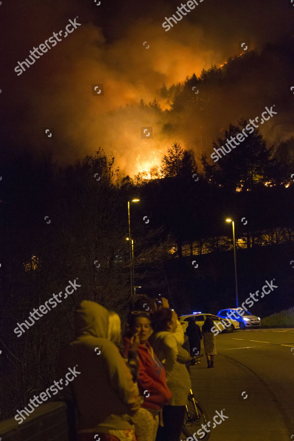 Wattsville Grass Fire Over 250 Hectares Editorial Stock Photo - Stock ...