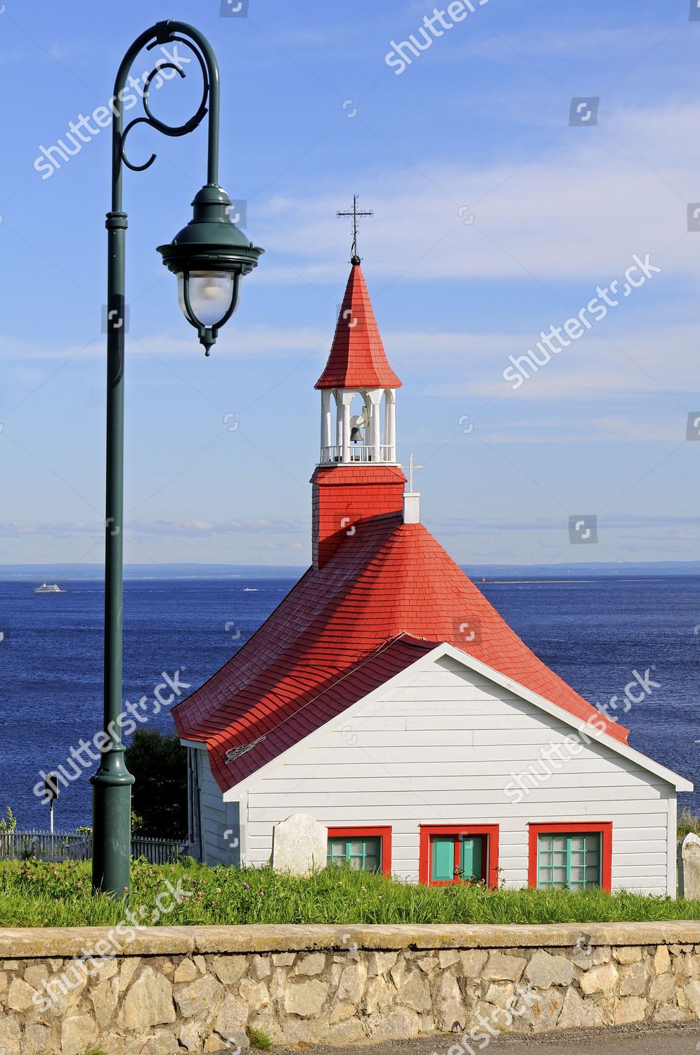 Tadoussac Chapel Known Indian Chapel Oldest Editorial Stock Photo ...
