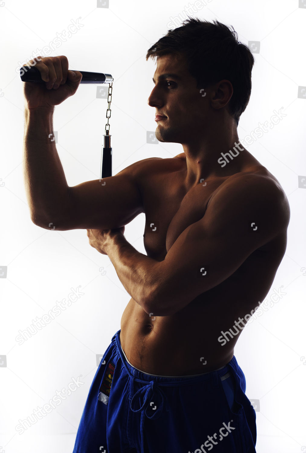 Model Released Young Fighter Bare Upper Editorial Stock Photo - Stock Image | Shutterstock
