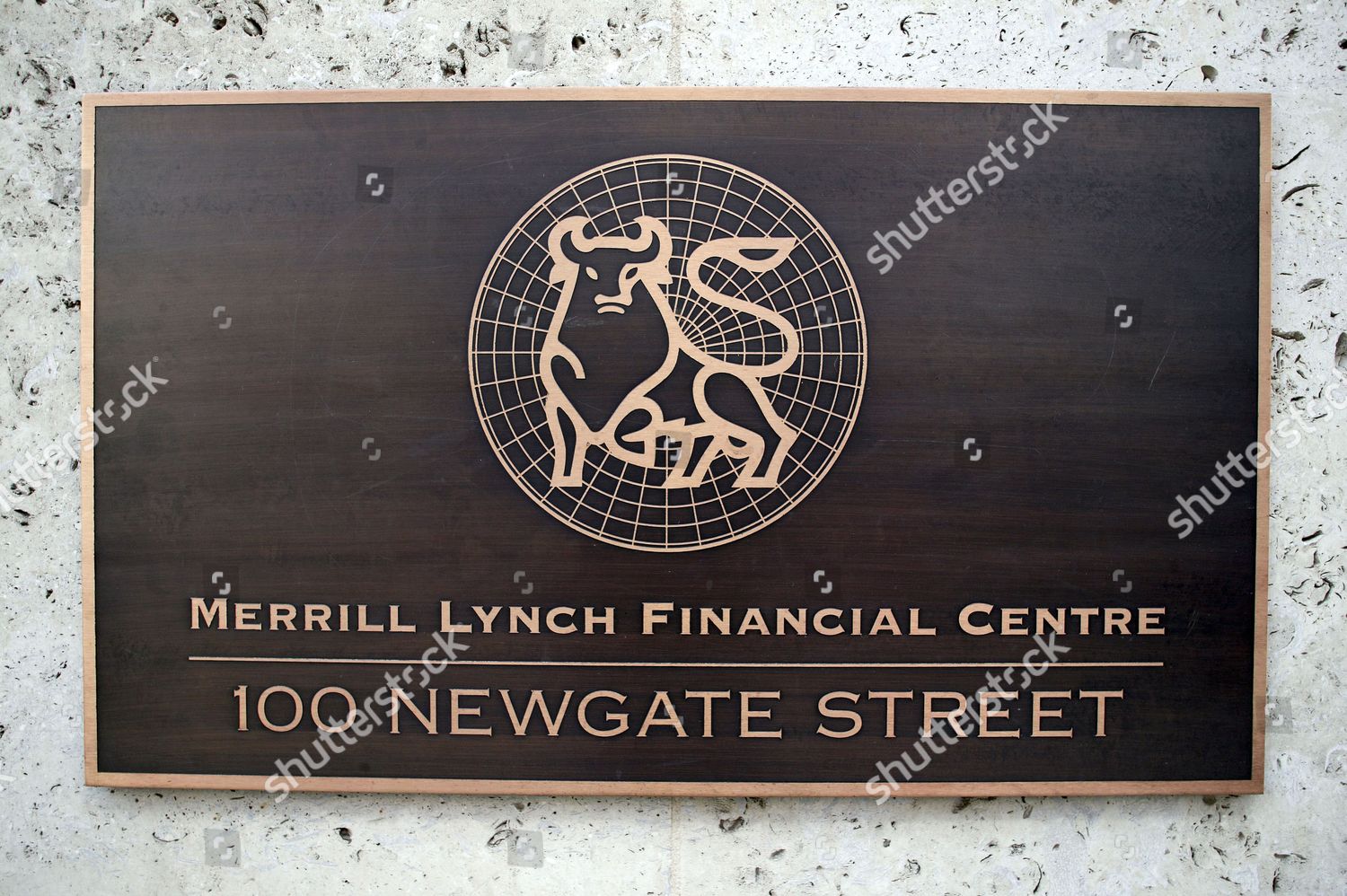 Sign Merrill Lynch International Bank London Editorial Stock Photo ...