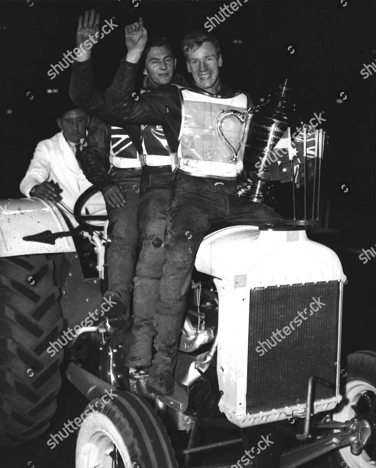 Sunday Dispatch World Speedway Championships Wembley Editorial Stock ...