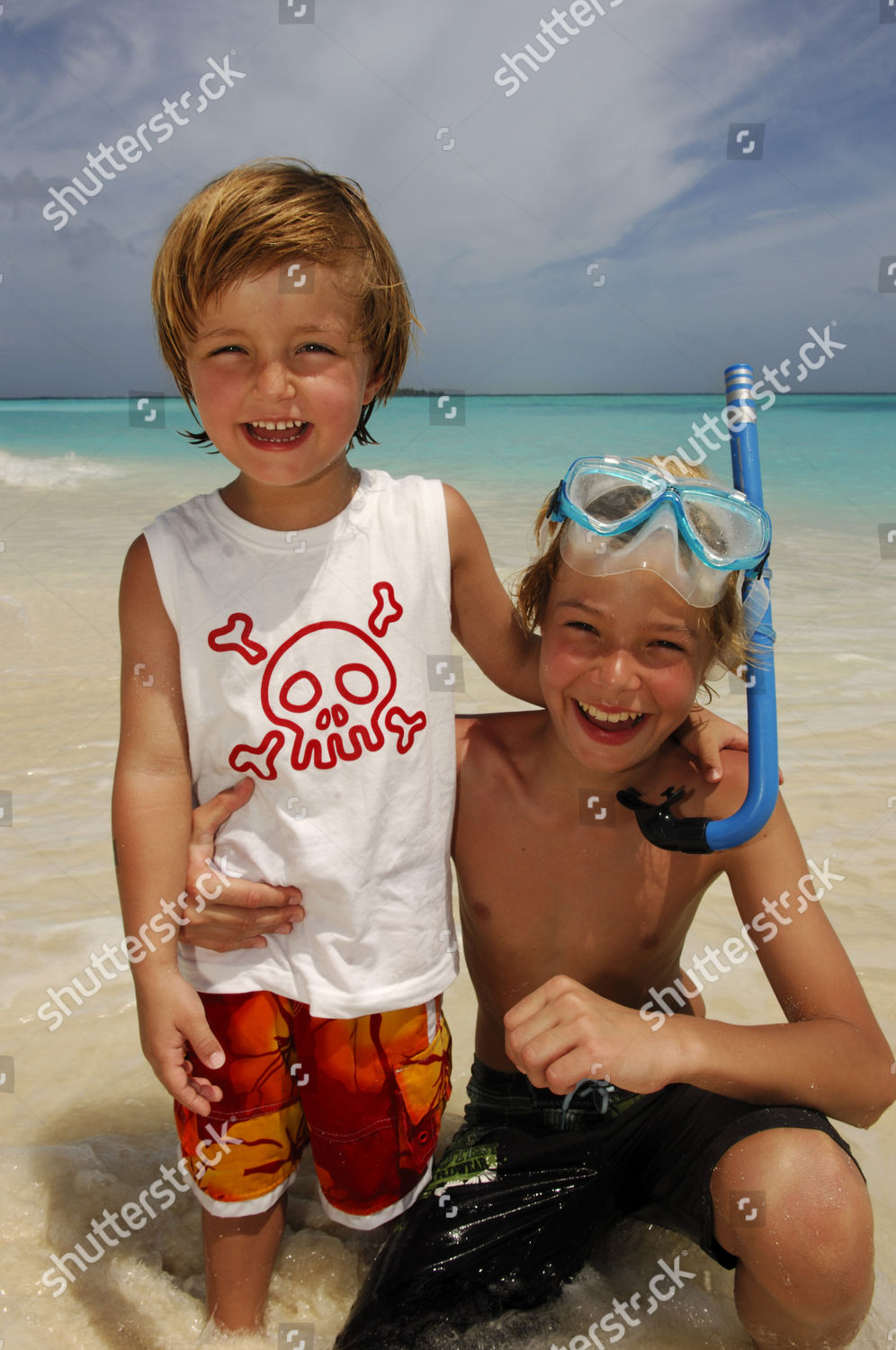 Model Released Children On Beach Laguna Editorial Stock Photo - Stock ...