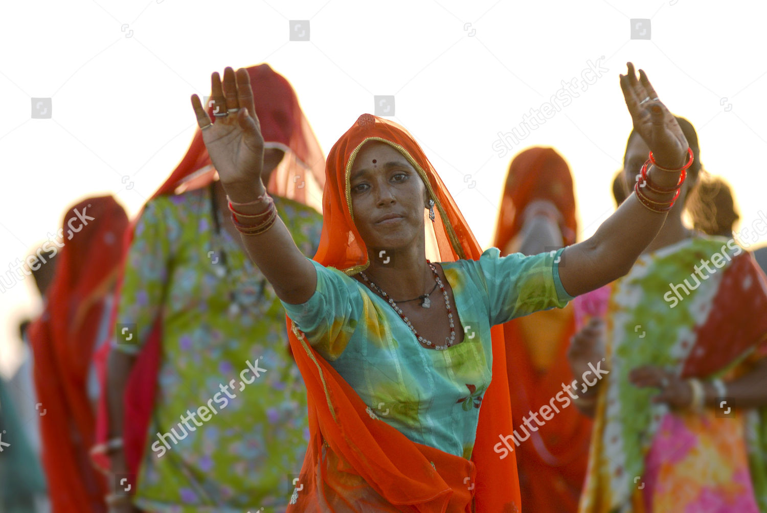Woman Dancing Ram Devra Pilgrims Festival Editorial Stock Photo - Stock ...