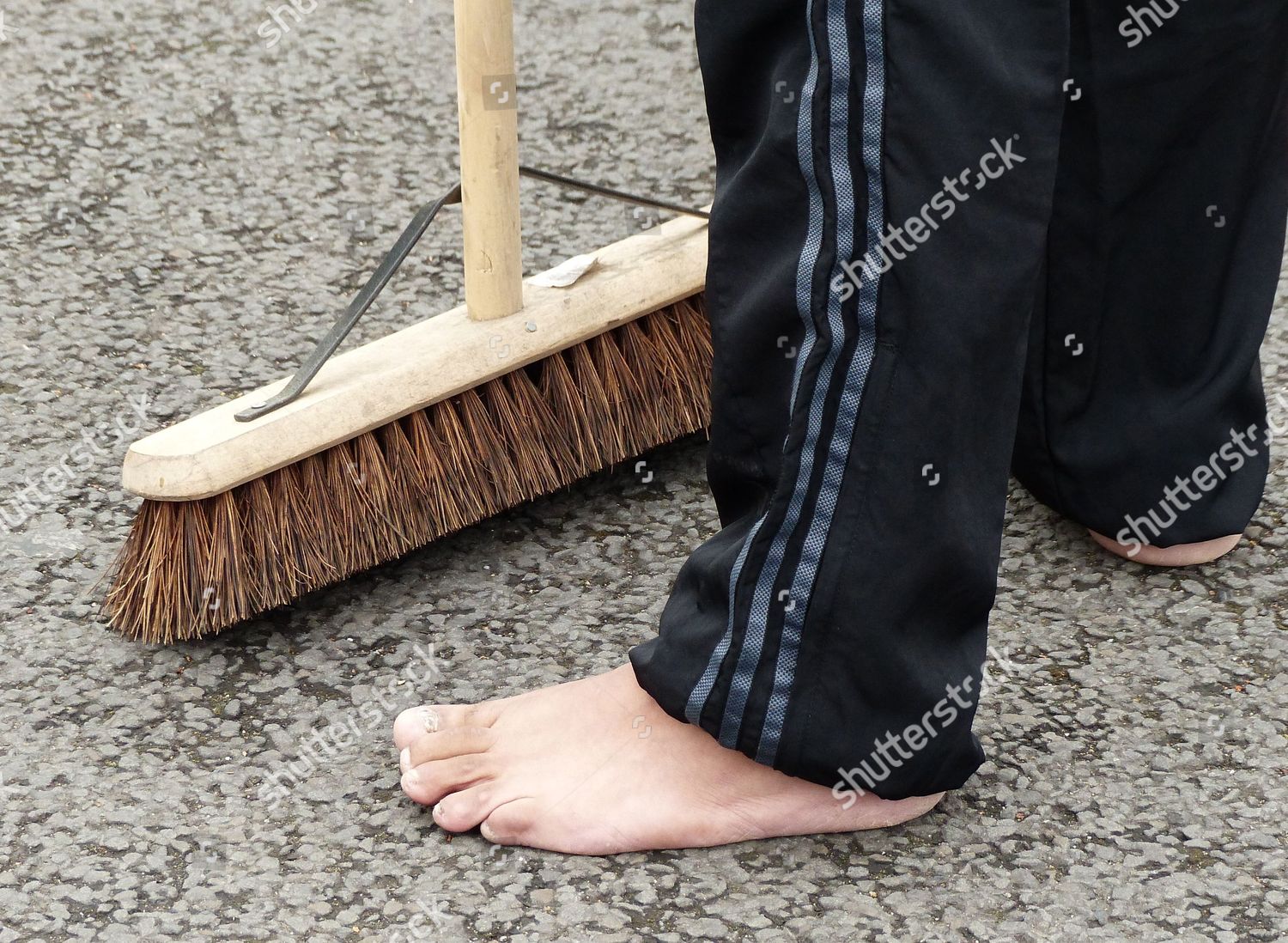 Bare Foot Sikh Cleans Way Holy Editorial Stock Photo - Stock Image ...