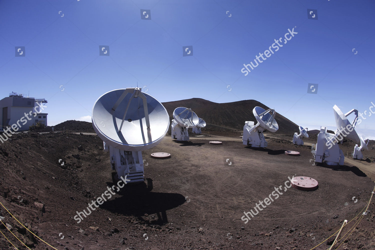 Submillimeter Array Sma Consisting Eight Radio Editorial Stock Photo ...