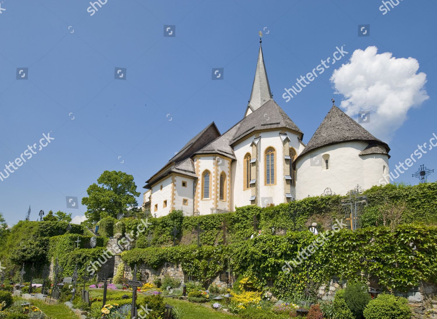 Holy Primus Felician Pilgrimage Church Maria Editorial Stock Photo ...