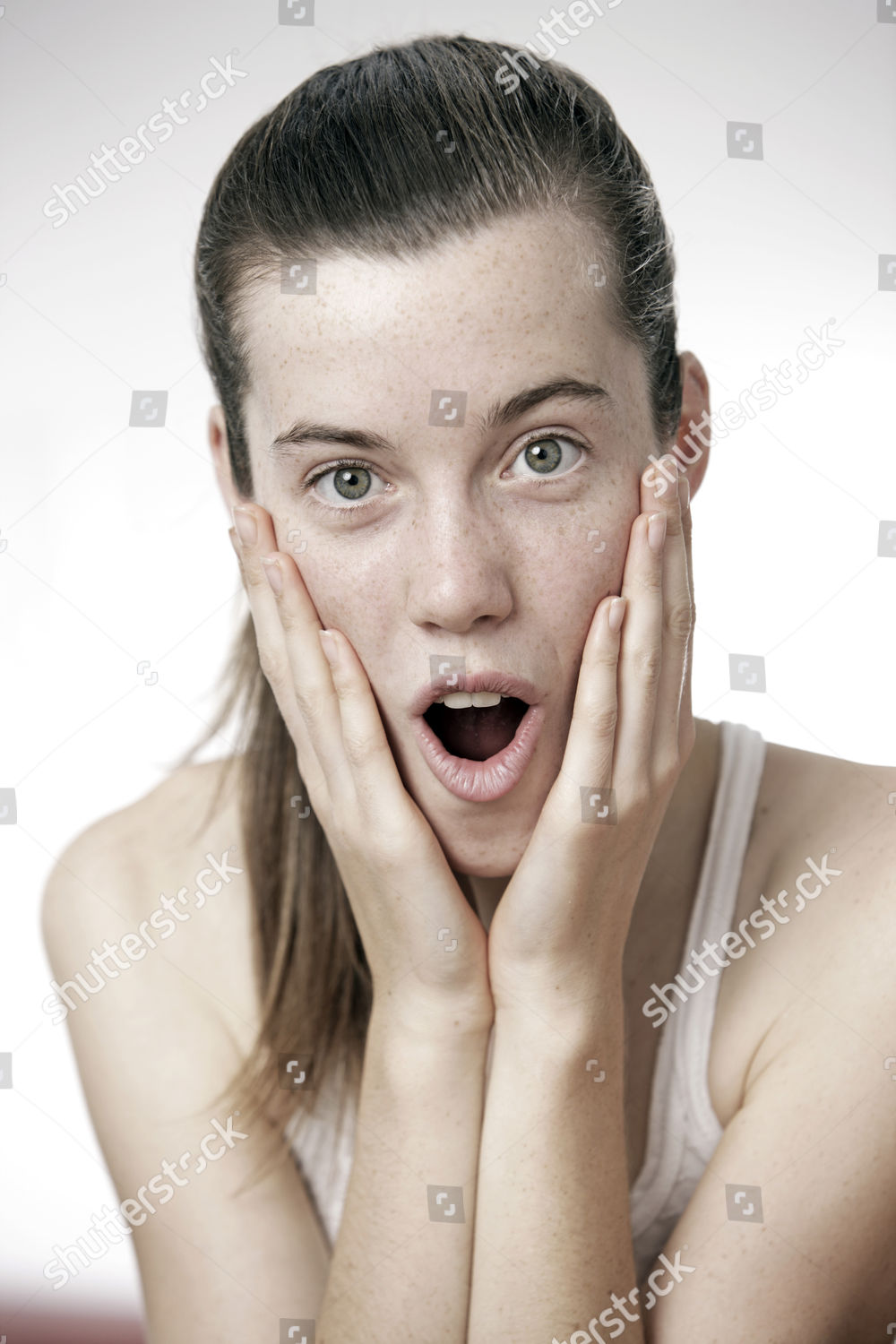 Model Released Teenage Girl Woman 17 Editorial Stock Photo - Stock ...