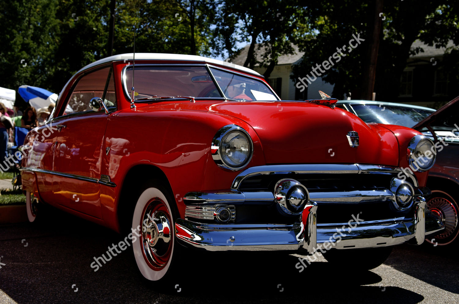 1951 Ford Classic Car Show Belvidere Editorial Stock Photo - Stock ...