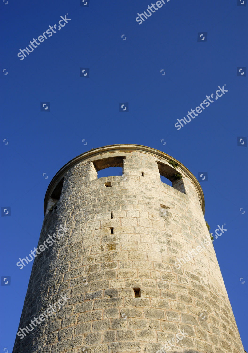 Low Angle View Turret Medieval Grimani Editorial Stock Photo - Stock ...