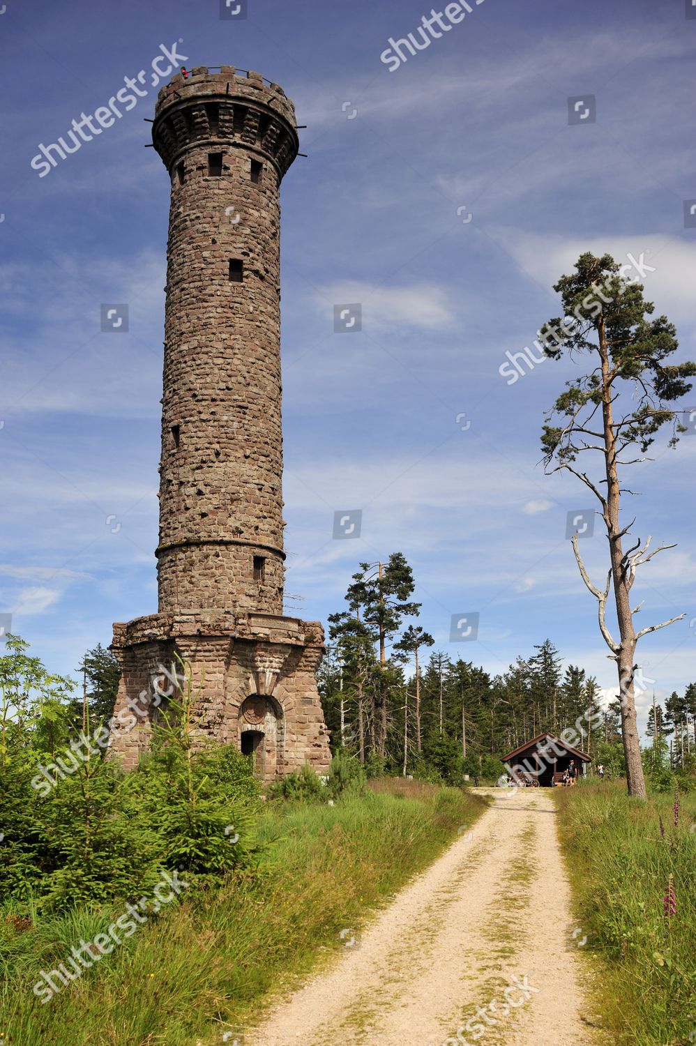 Friedrichsturm Tower Badenerhoehe Westweg Forbach Schwarzwald Editorial ...