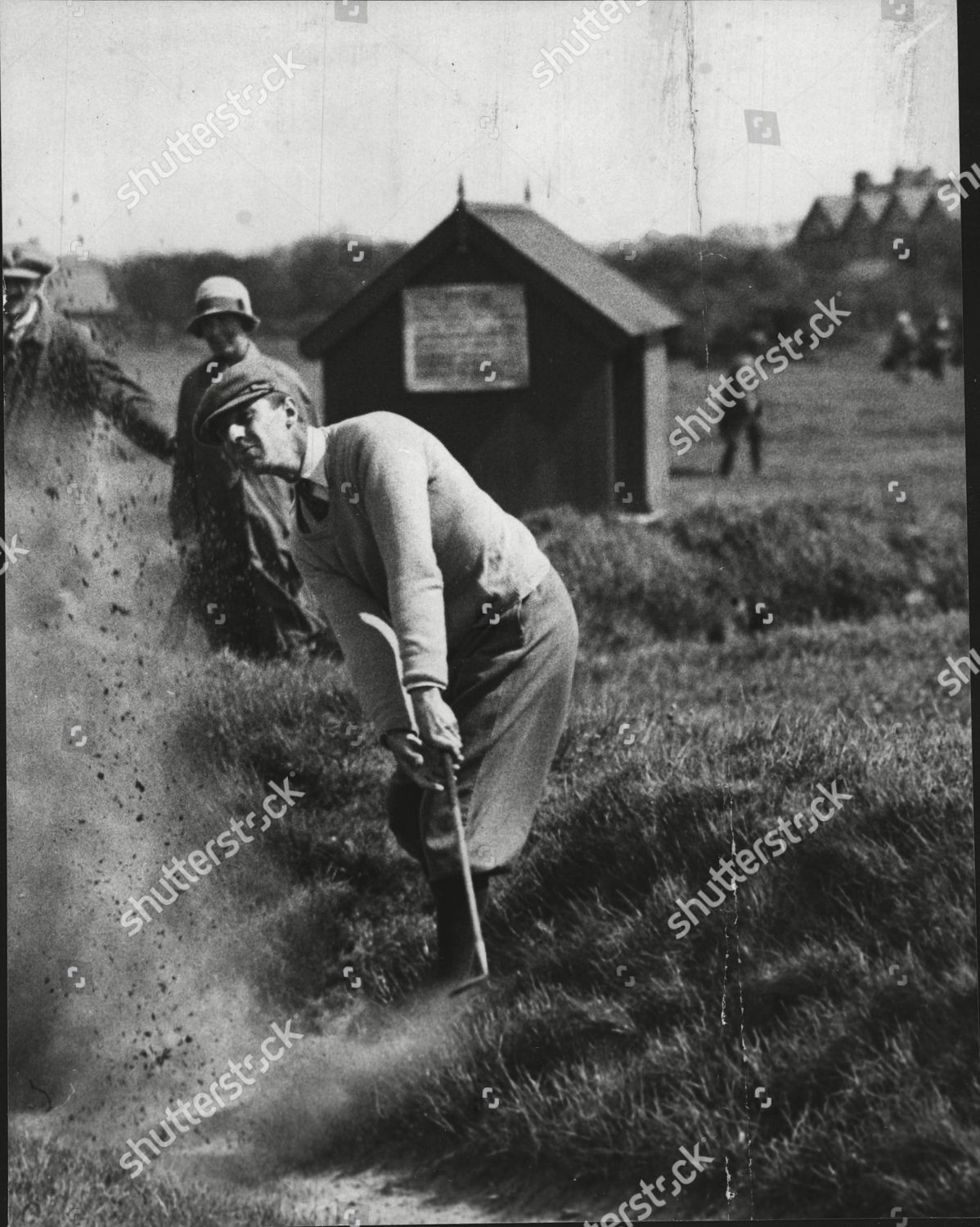 Golfer Roger Wethered Action Box 552 Editorial Stock Photo - Stock ...