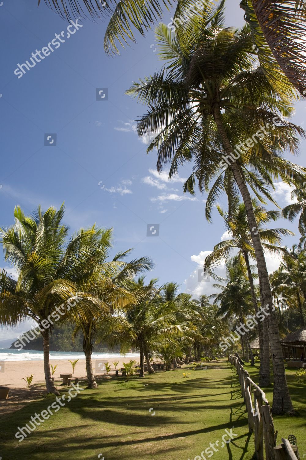Playa Pui Pui Beach Holiday Huts Editorial Stock Photo - Stock Image ...