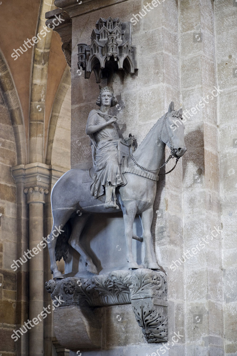 Statue Bamberg Horseman Located Bamberg Cathedral Editorial Stock Photo ...
