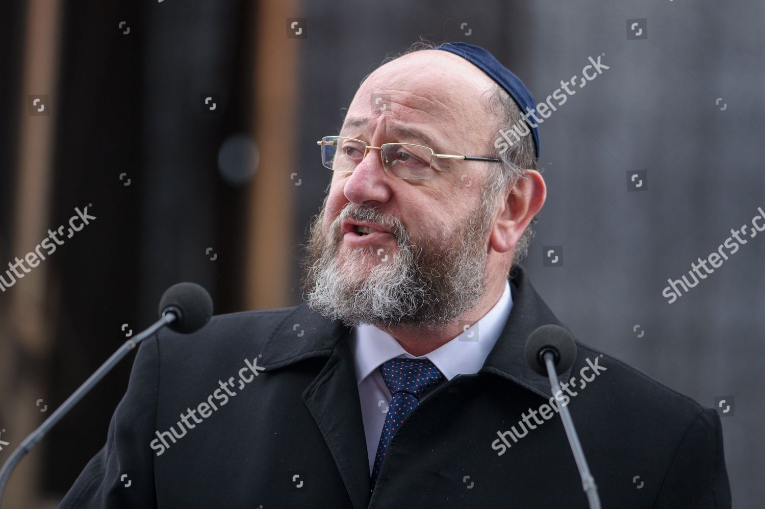 Chief Rabbi Ephraim Mirvis Editorial Stock Photo - Stock Image ...