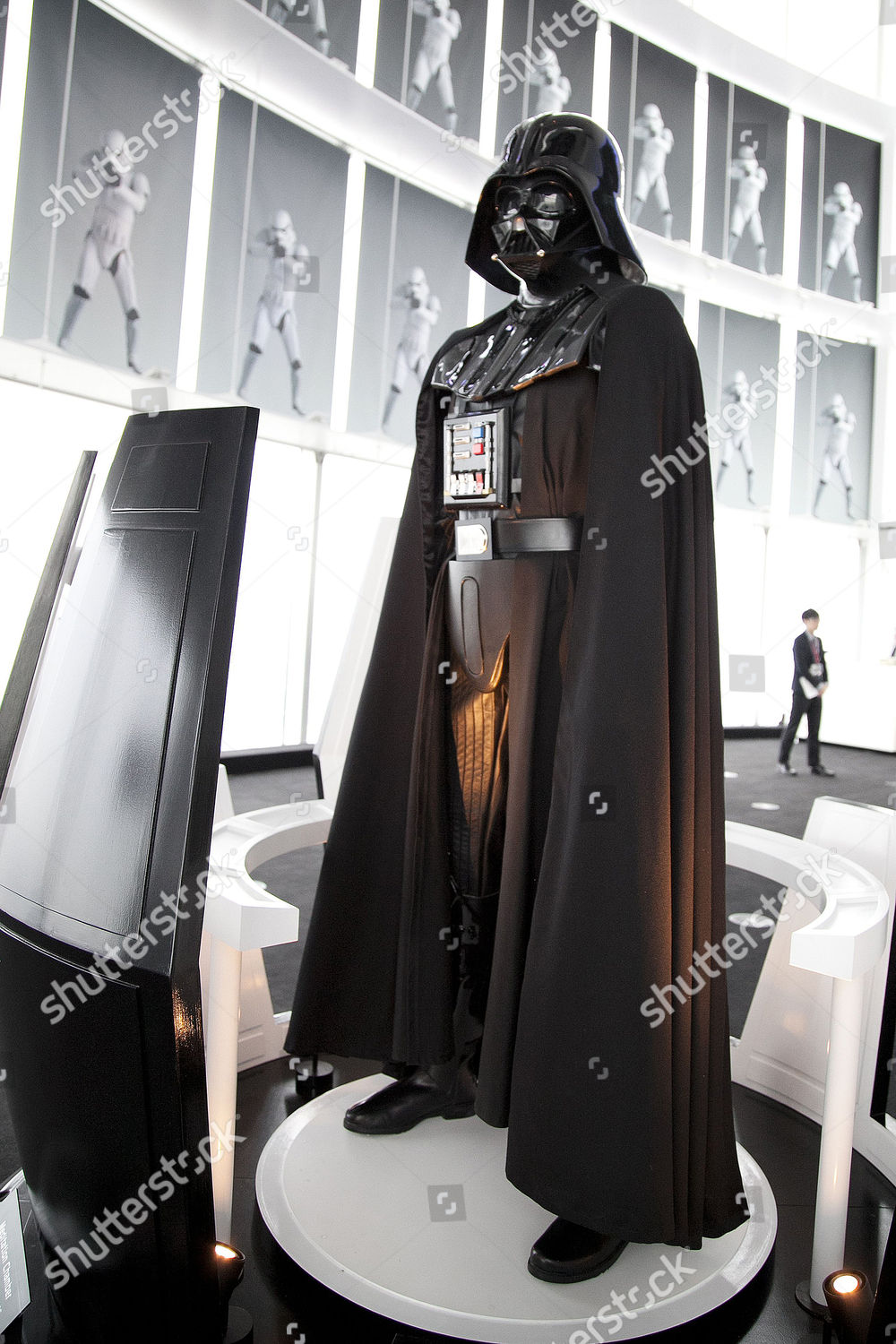 Life Size Statue Darth Vader On Editorial Stock Photo - Stock Image ...