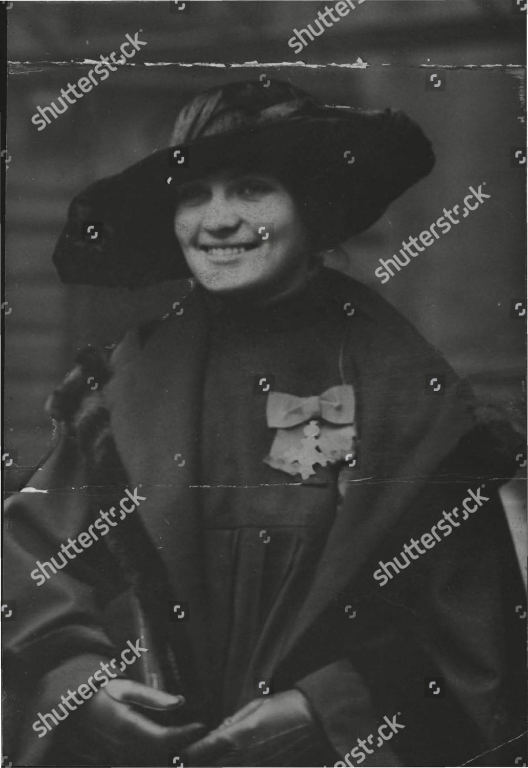 Miss Wagner Russian Wearing Decoration Which Editorial Stock Photo ...