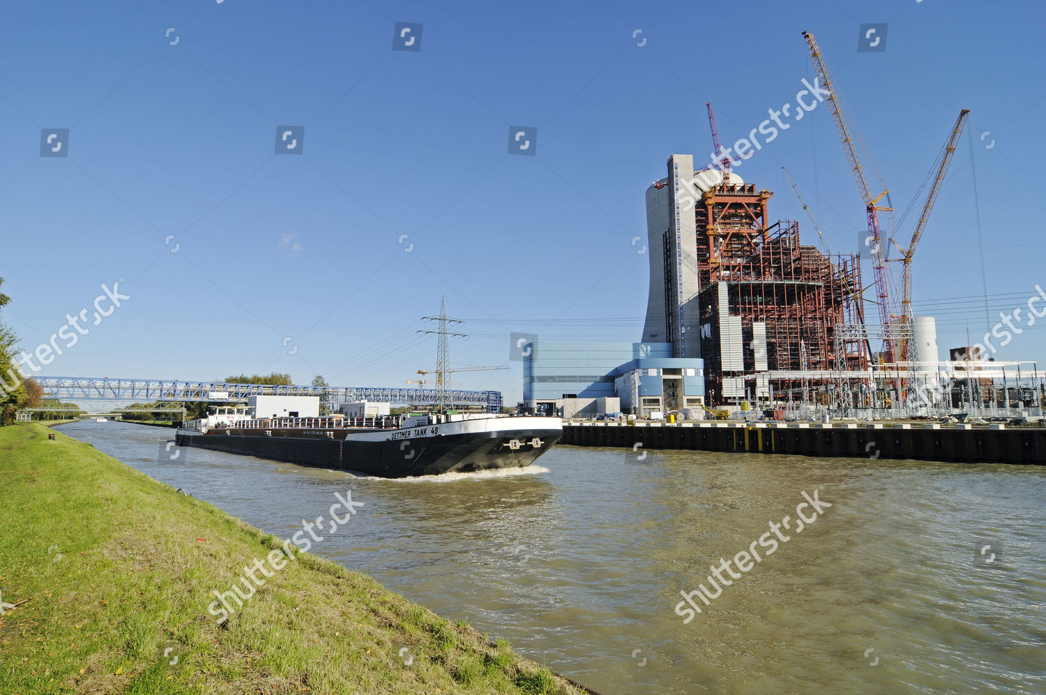 Transport Ship New Building Construction Site Editorial Stock Photo ...