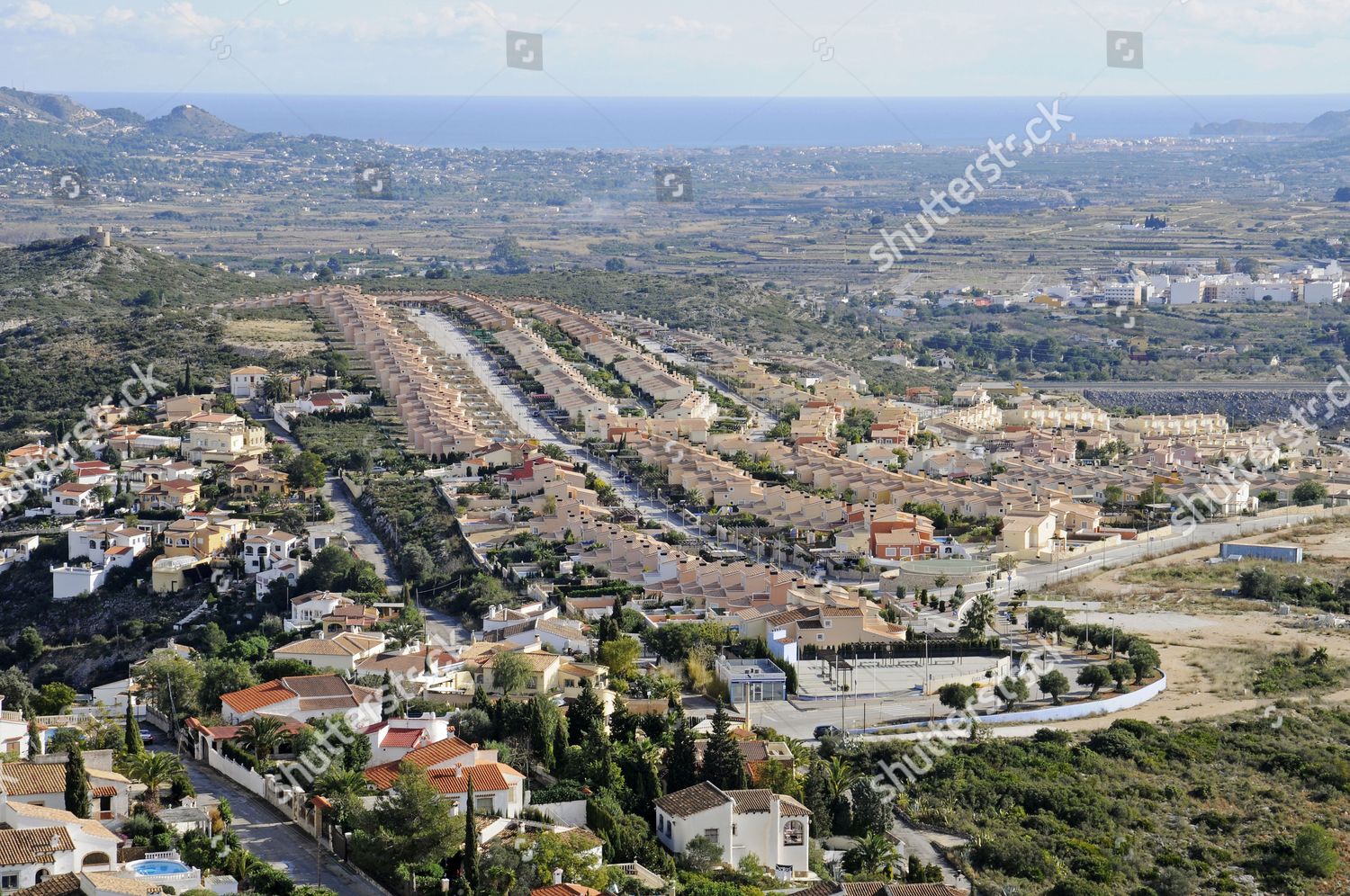Mirador Lookout Point Overview Town Landscape Editorial Stock Photo ...