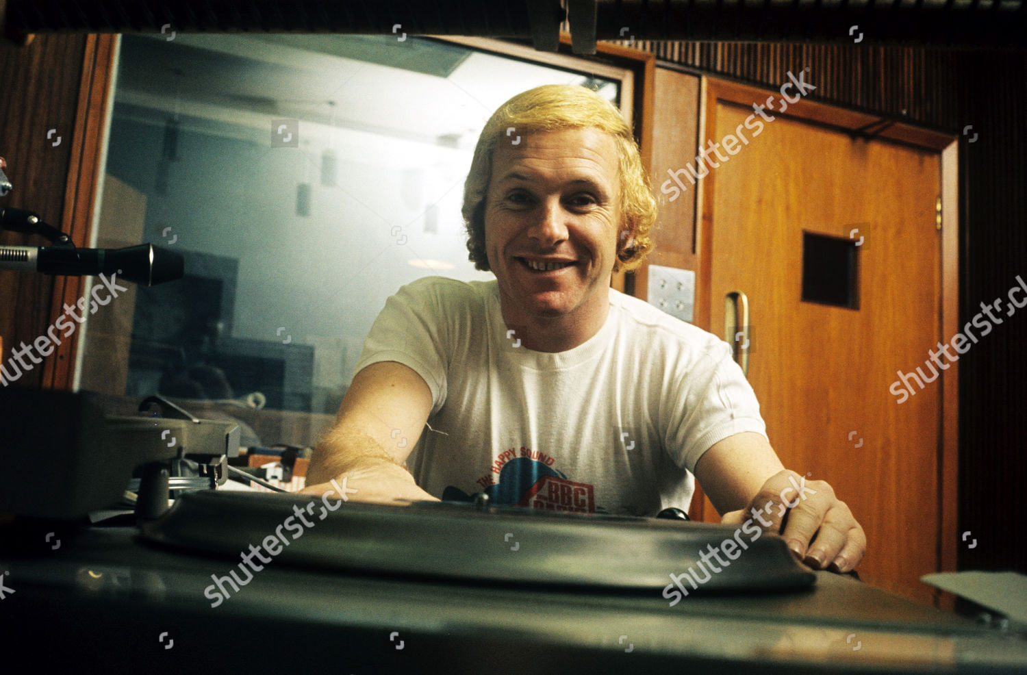 David Hamilton Radio 1 Studio Editorial Stock Photo - Stock Image ...