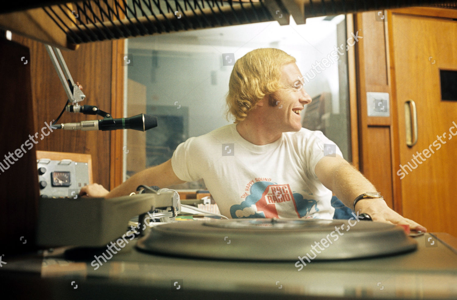 David Hamilton Radio 1 Studio Editorial Stock Photo - Stock Image ...