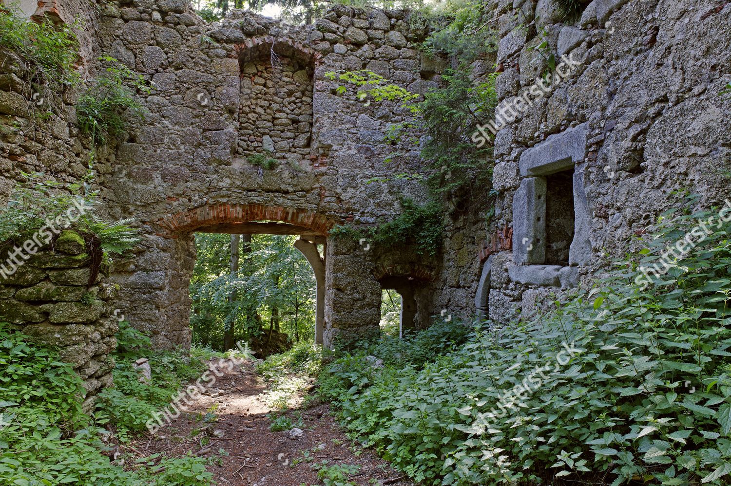 Klingenberg Castle Ruins Near St Thomas Editorial Stock Photo - Stock ...