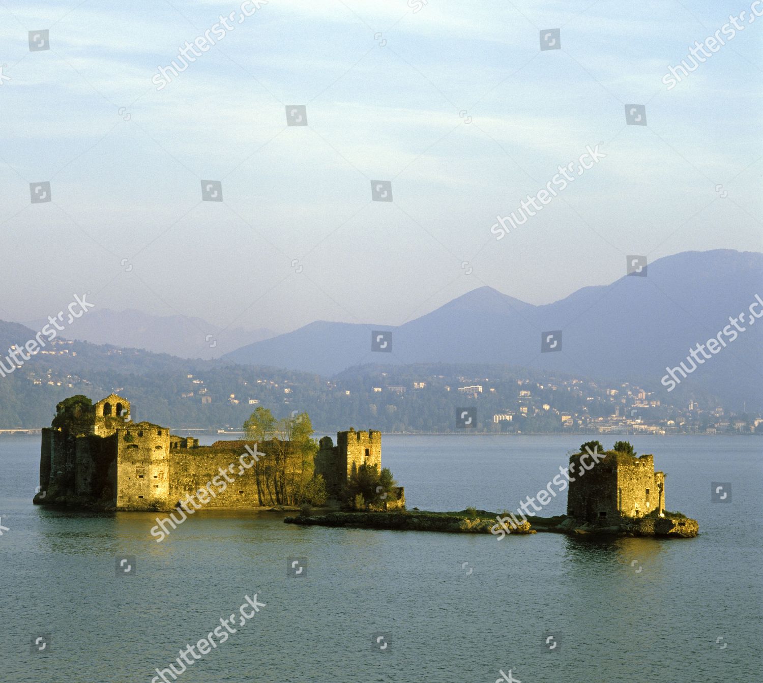 Castello Di Cannero Lago Maggiore Piedmont Editorial Stock Photo ...