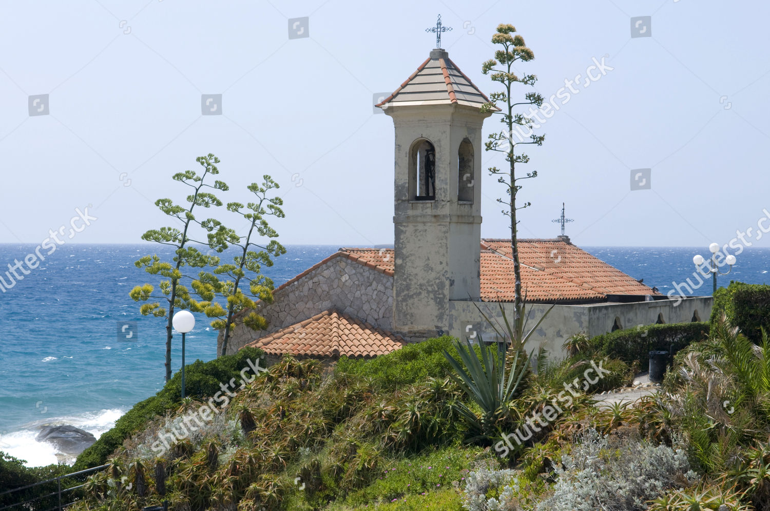 Chiesa Di Sant Ampelio Chapel Cape Editorial Stock Photo - Stock Image ...
