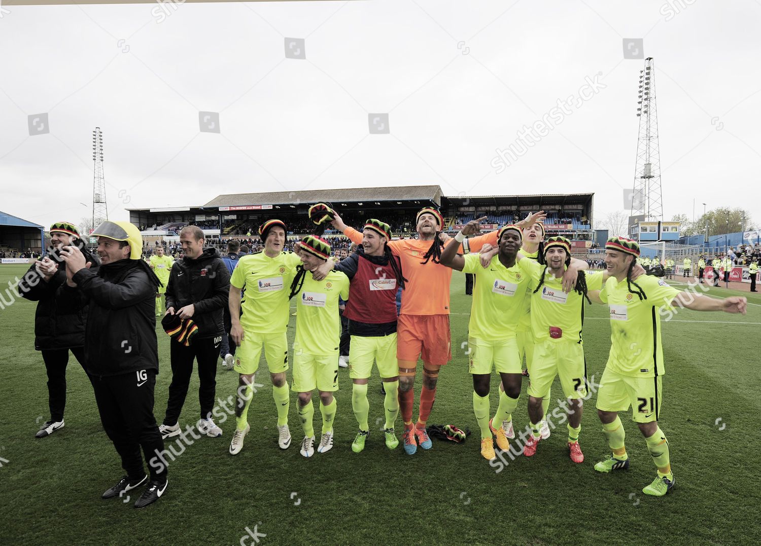 Goalkeeper Scott Flinders Hartlepool United Marlon Editorial Stock ...