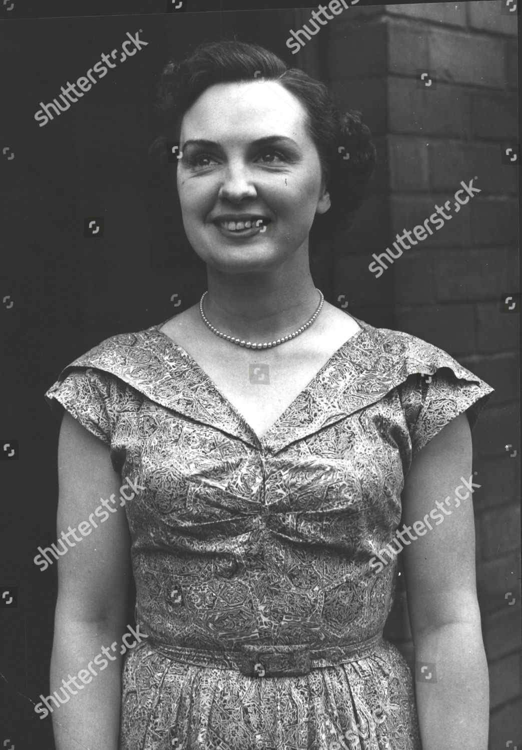 Miss Joyce Wright Singer Doyly Carte Editorial Stock Photo - Stock ...