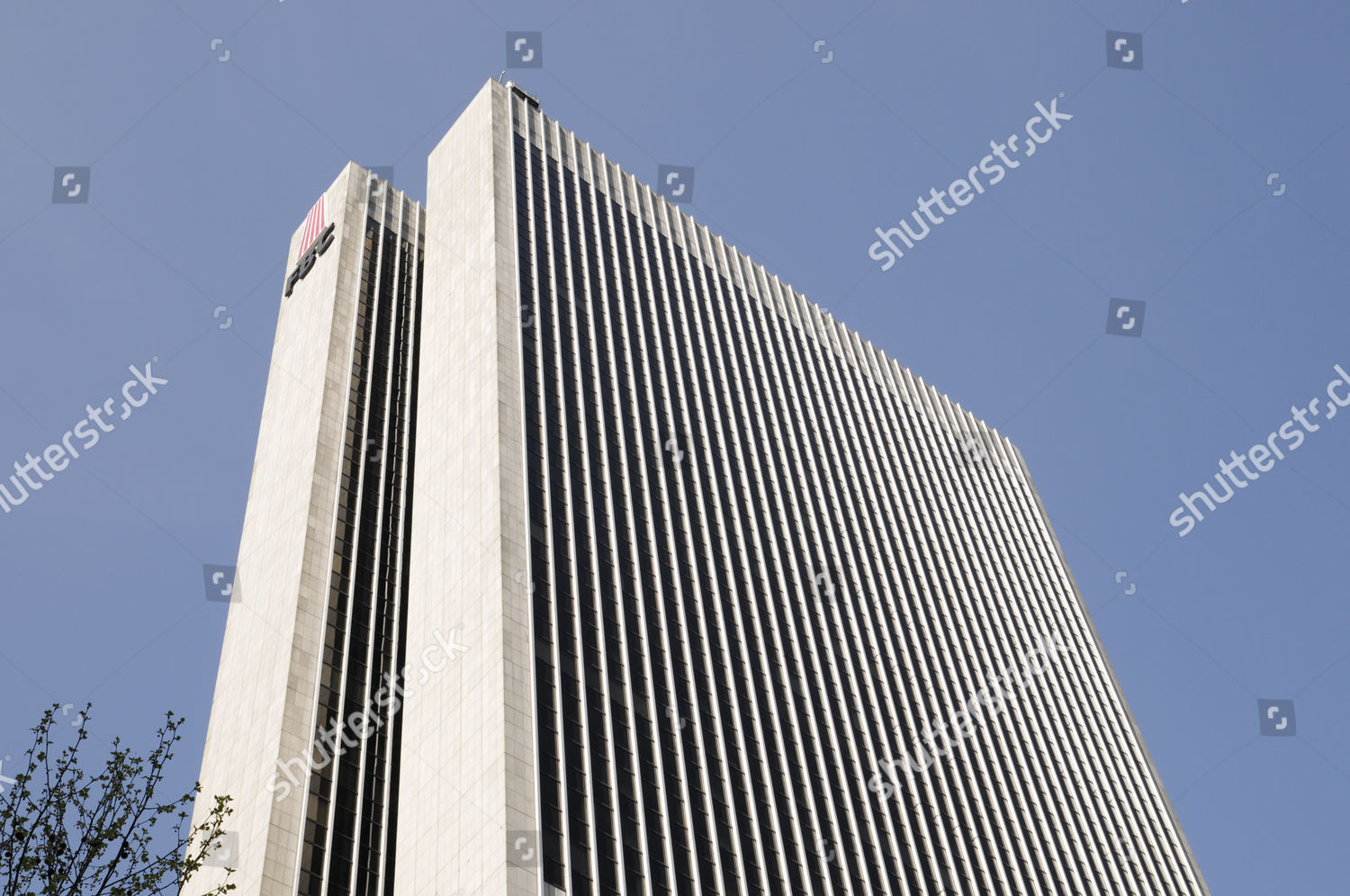 Frankfurter Buerocenter Fbc Frankfurt Office Centre Editorial Stock ...
