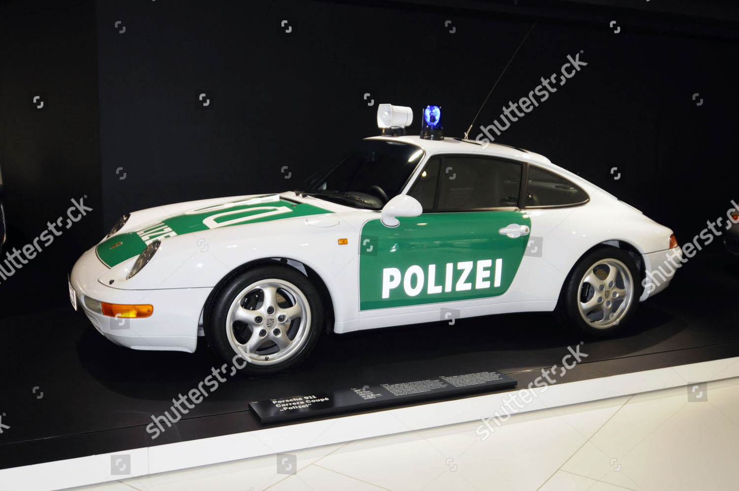 Porsche 911 Carrera Coupe Policecar New Editorial Stock Photo - Stock ...